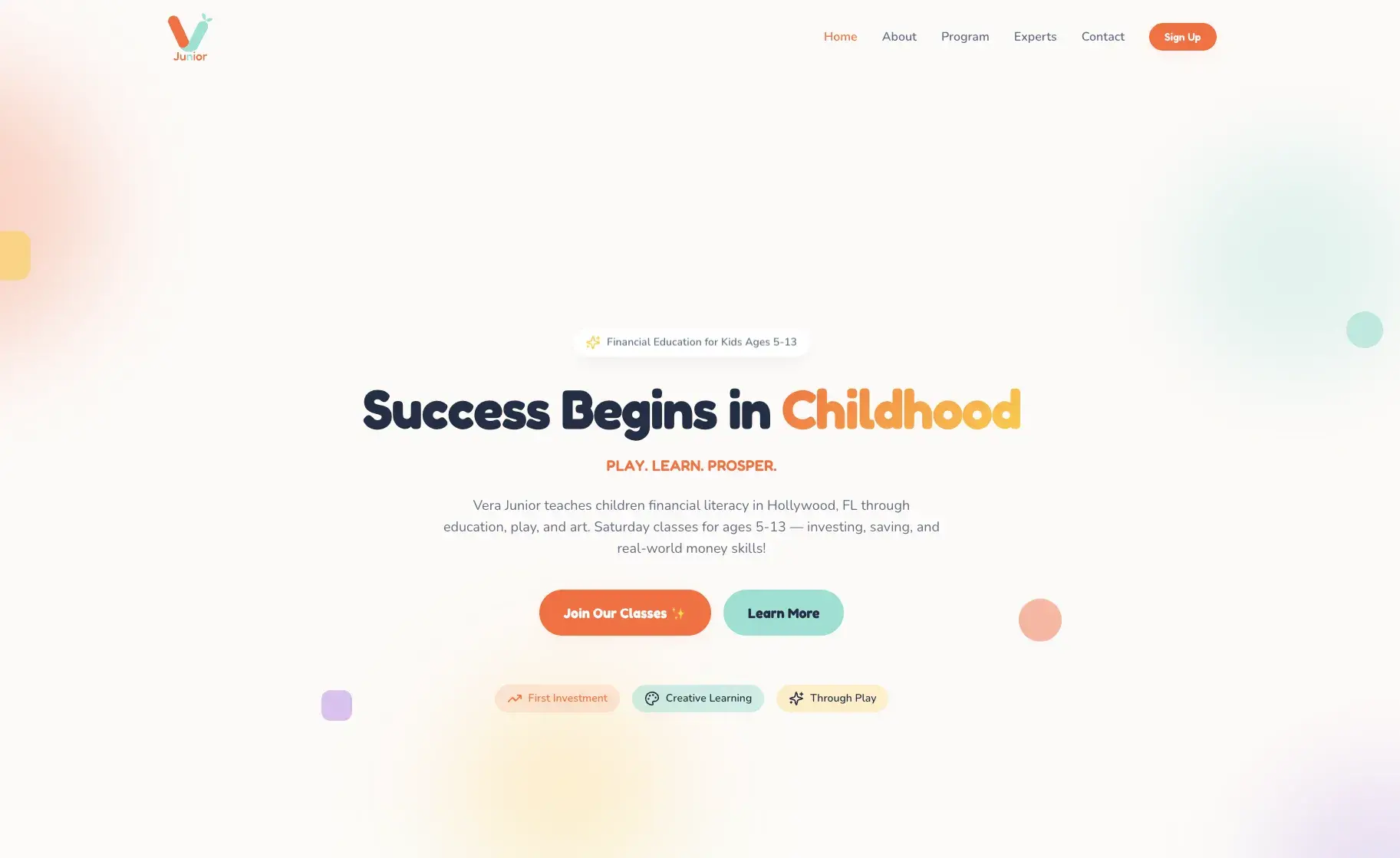 Vera Junior | Financial Education for Kids in Hollywood, FL - Play ...